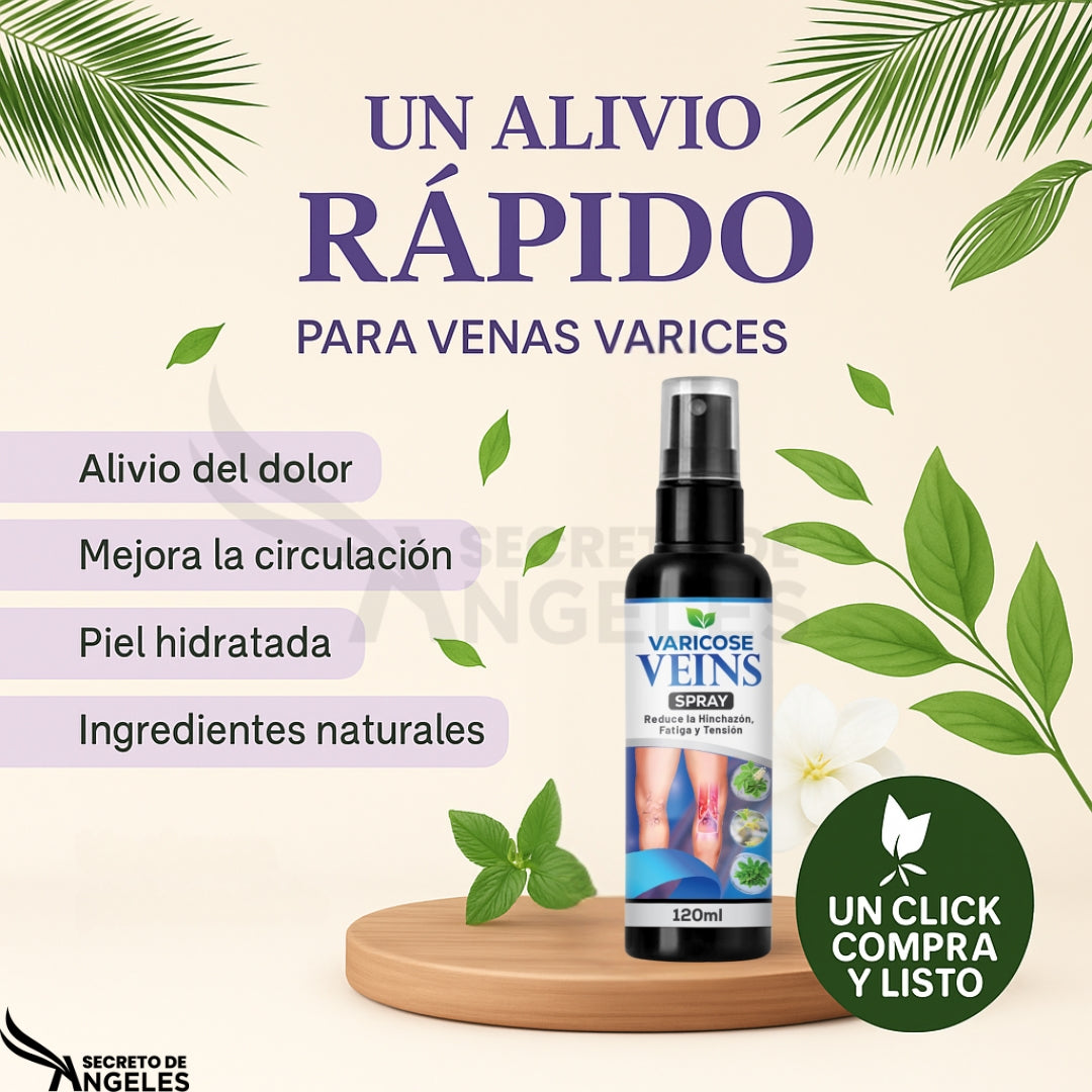 VARICOSE Herbal Spray- ¡Probado para eliminar las varices en sólo 7 d ...